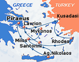 Greek Island Cruises Travel to Greece